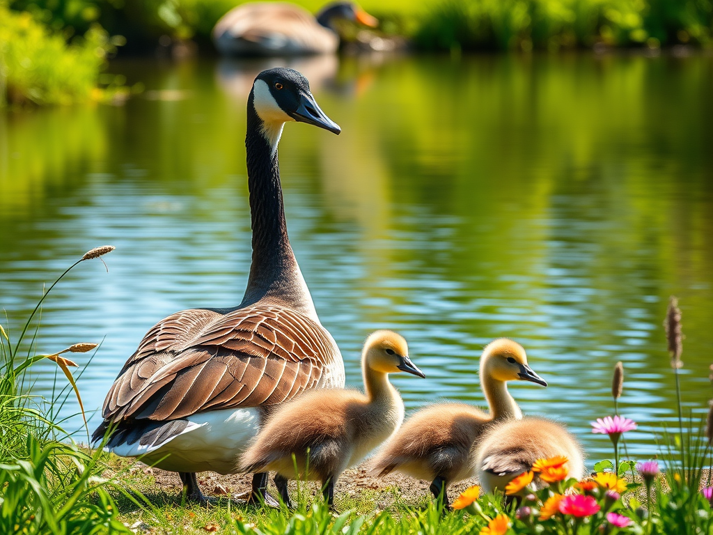 Birds That Migrate Seasonally – Canada Geese – Leo & Leah